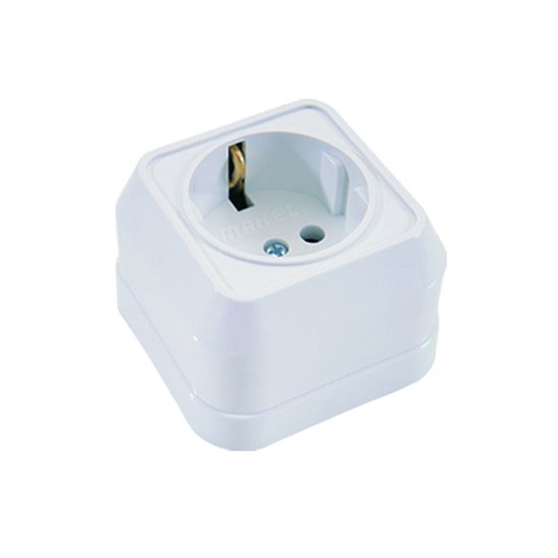 SIVA ÜSTÜ TOPRAKLI PRİZ MAKEL 45108SIVA ÜSTÜ TOPRAKLI PRİZ MAKEL 45108